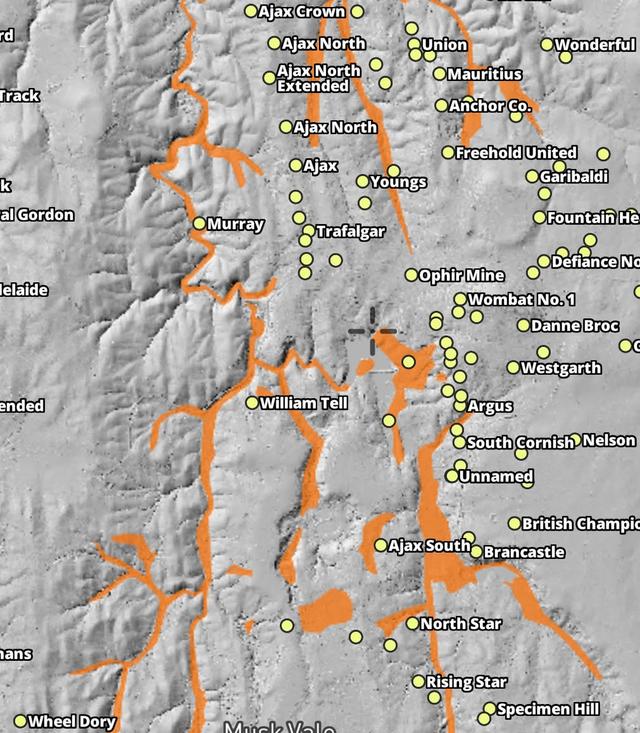 Victorian Hillshade | Detector Maps